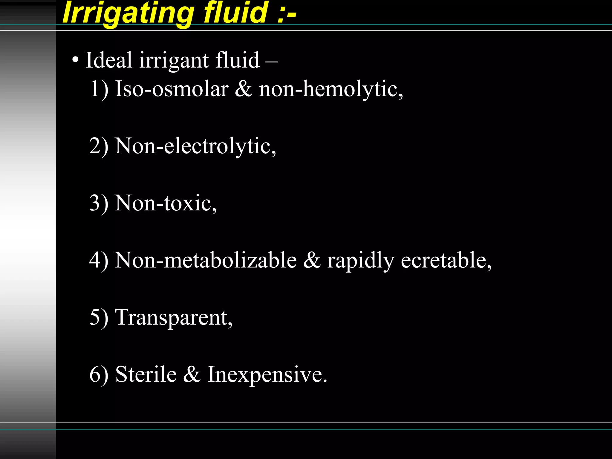 Anesthesia in Transurethral resection of prostate | PPTX