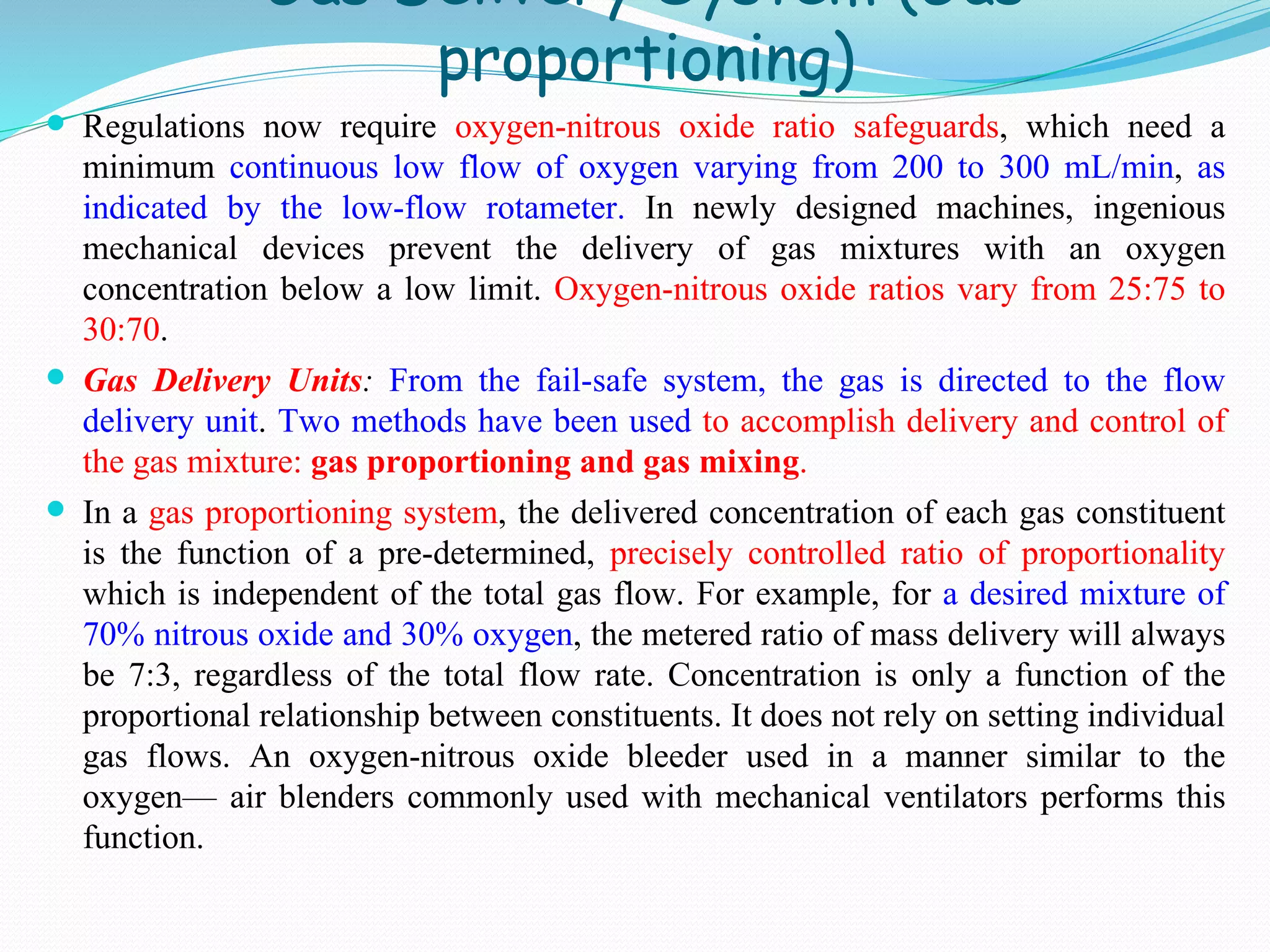 Anesthesia machine | PPTX