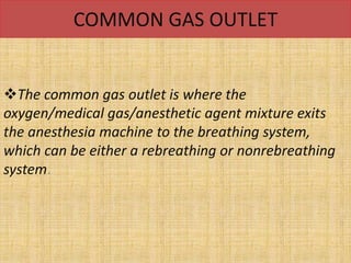 Anesthesia machine | PPT