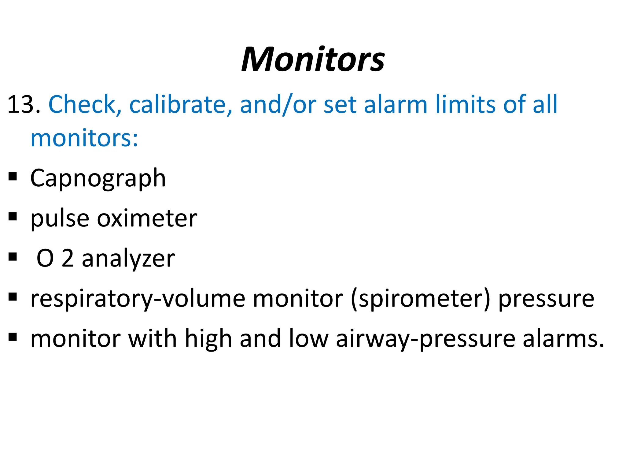 ANESTHESIA MACHINE CHECK DAILY ROUTINE IN THEARTE | PPT