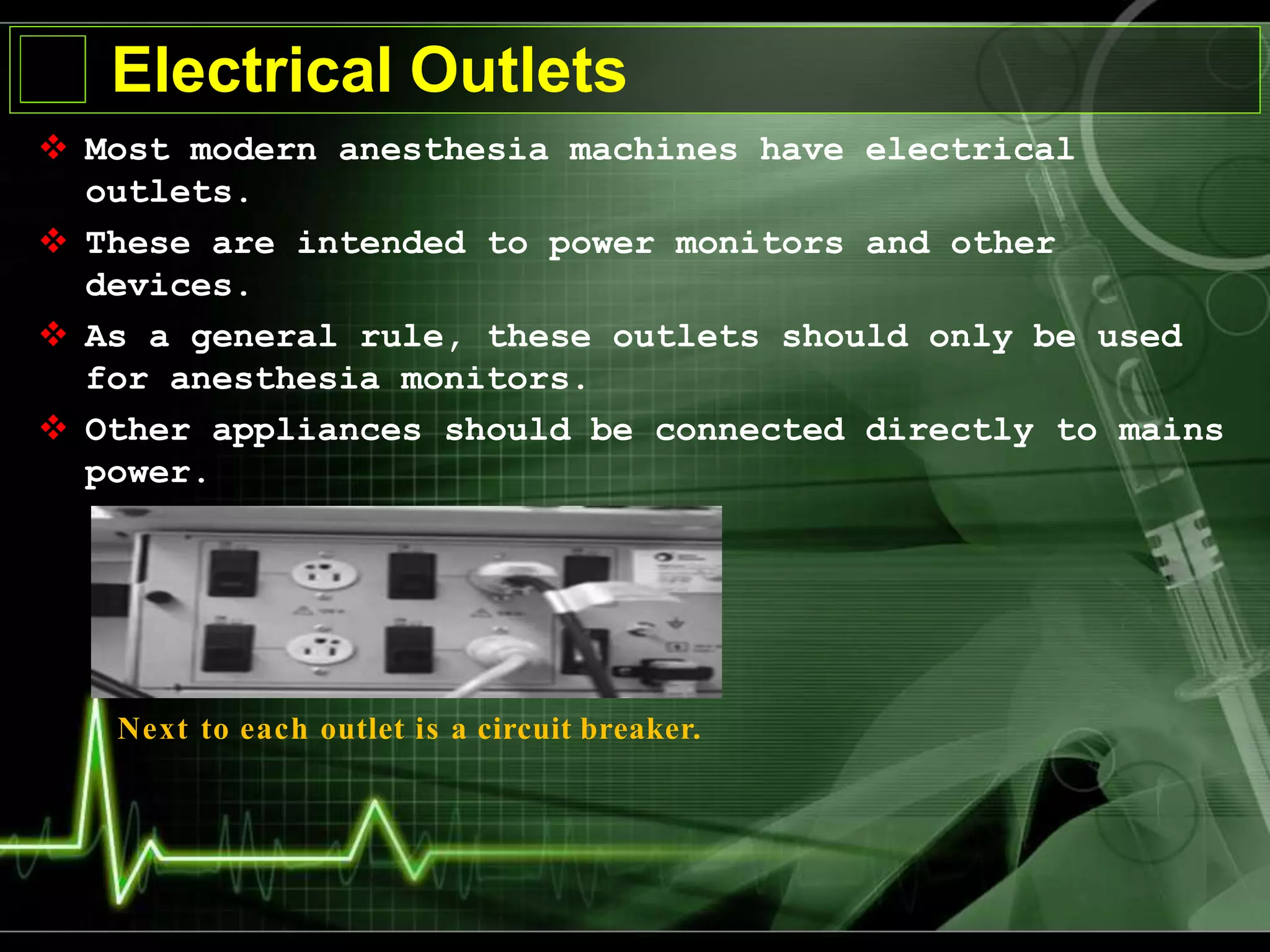 Anesthesia Machine and their Anatomy | PPT