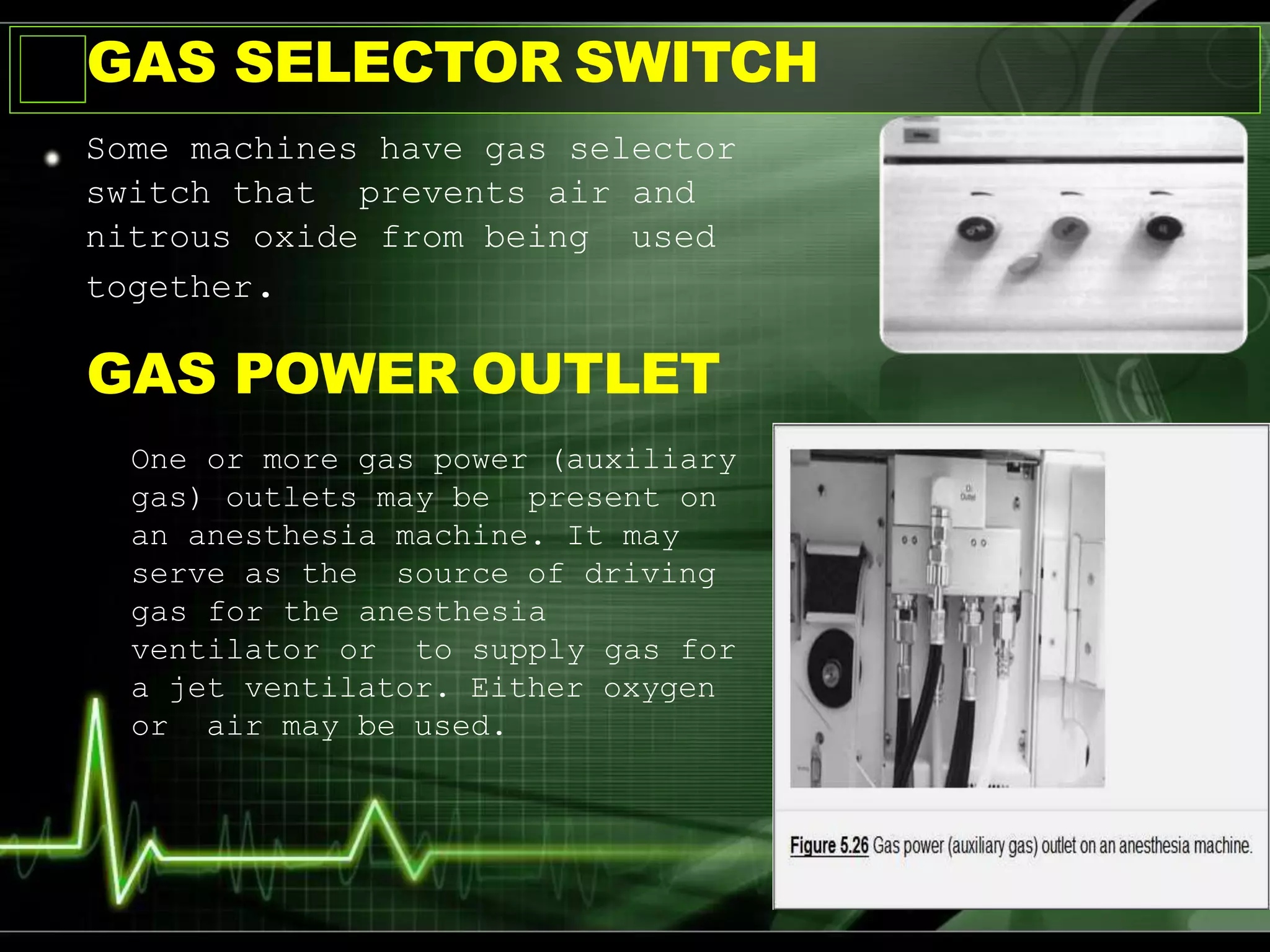 Anesthesia Machine and their Anatomy | PPTX
