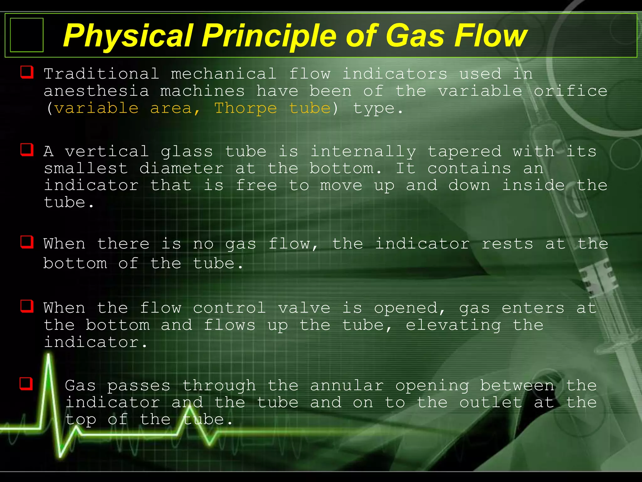 Anesthesia Machine and their Anatomy | PPTX