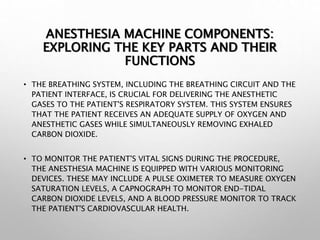 Anesthesia Machine Manufacturers - HPD | PPT