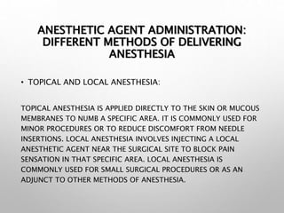 Anesthesia Machine Manufacturers - HPD | PPTX