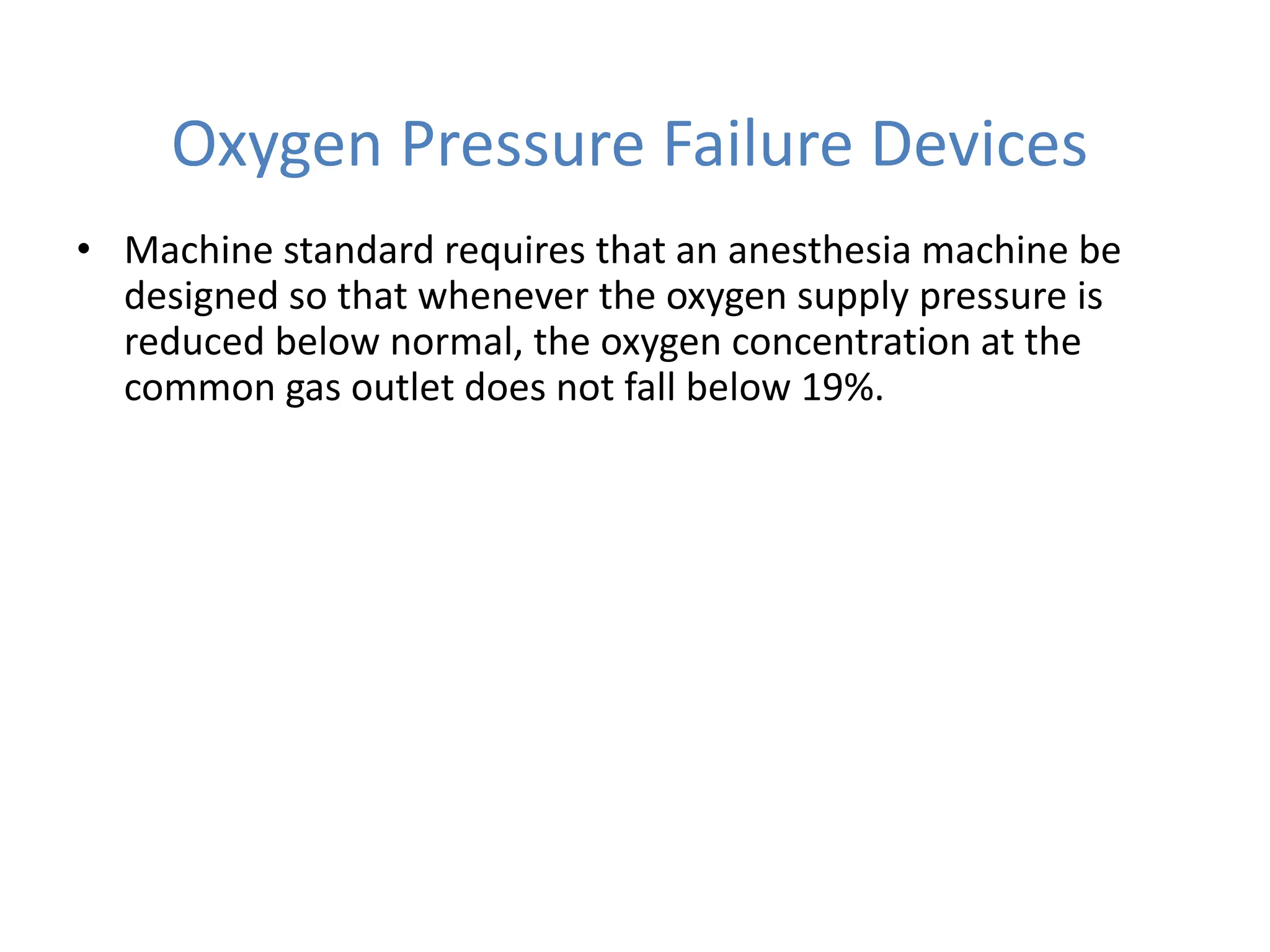 Anesthesia MACHINE and safety measures in anesthesia machine | PPTX