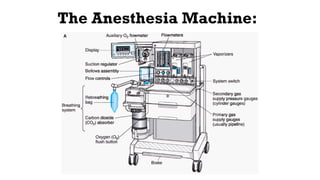 Anesthesia machines and breathing systems | PDF