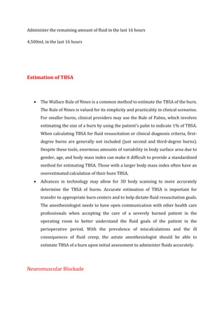 Anesthesia management for burn patient.pdf