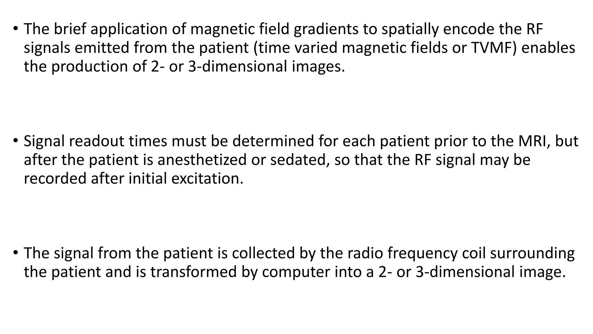 ANESTHESIA for MRI procedures | PPTX