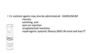 ANESTHESIA for MRI procedures | PPTX