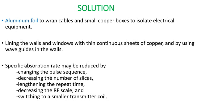 ANESTHESIA for MRI procedures | PPTX
