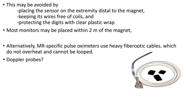 ANESTHESIA for MRI procedures | PPTX