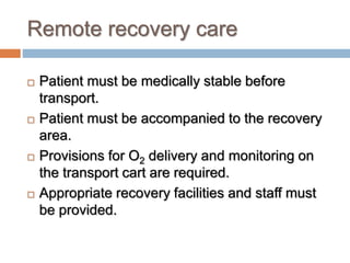 Anesthesia outside the operating room.pptx