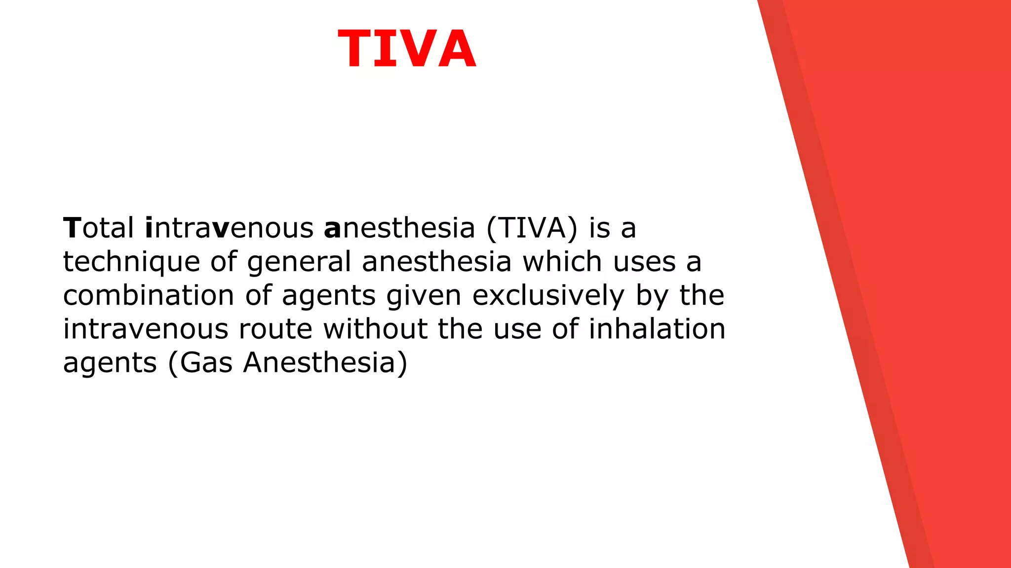 Types of anesthesia | PPTX