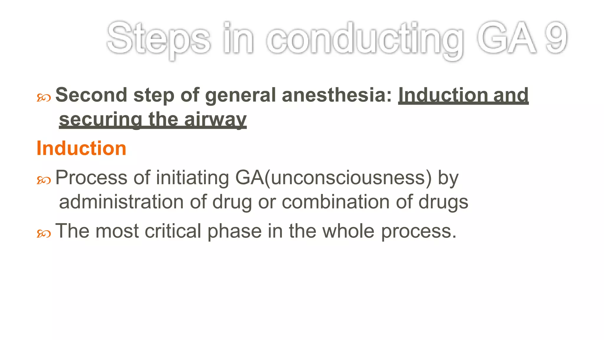 Types of anesthesia | PPTX