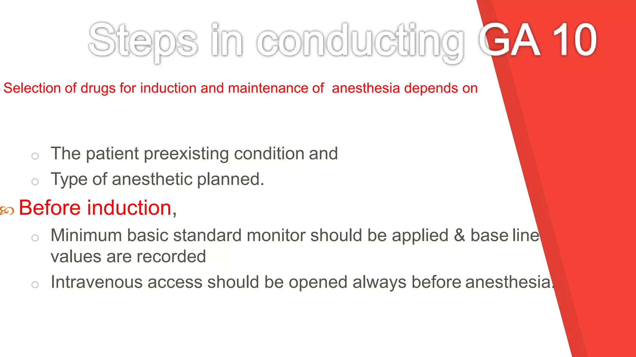 Types of anesthesia | PPTX