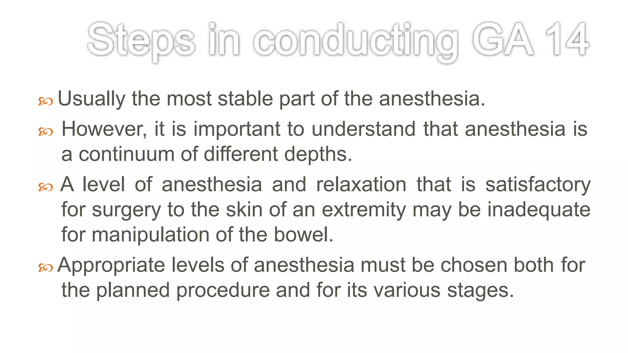 Types of anesthesia | PPTX