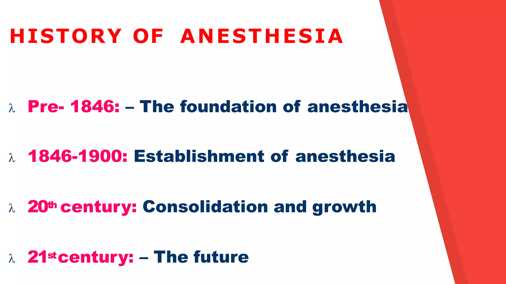 Types of anesthesia | PPTX