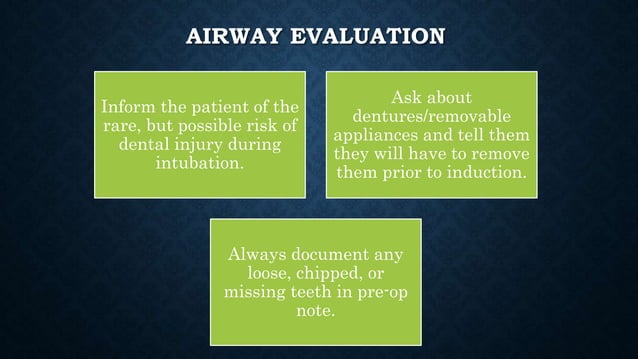 ANESTHESIA PREOPERATIVE EVALUATION.pptx | Lung and Respiratory Health ...