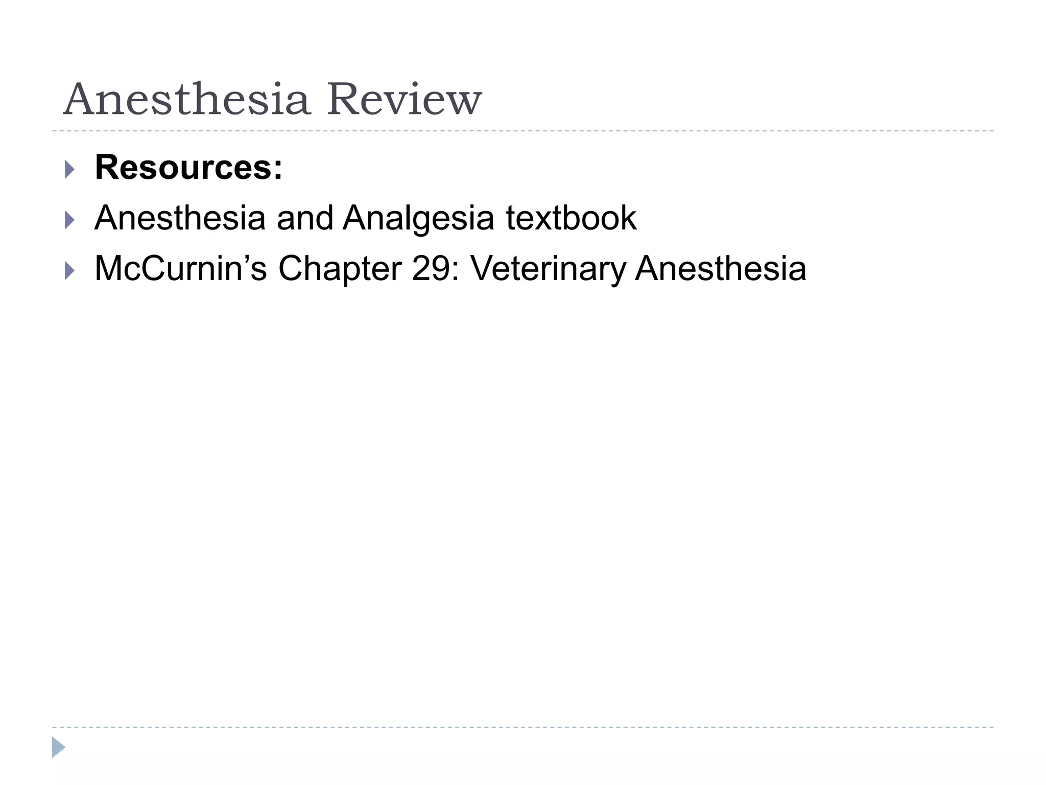 Anesthesia review | PPTX