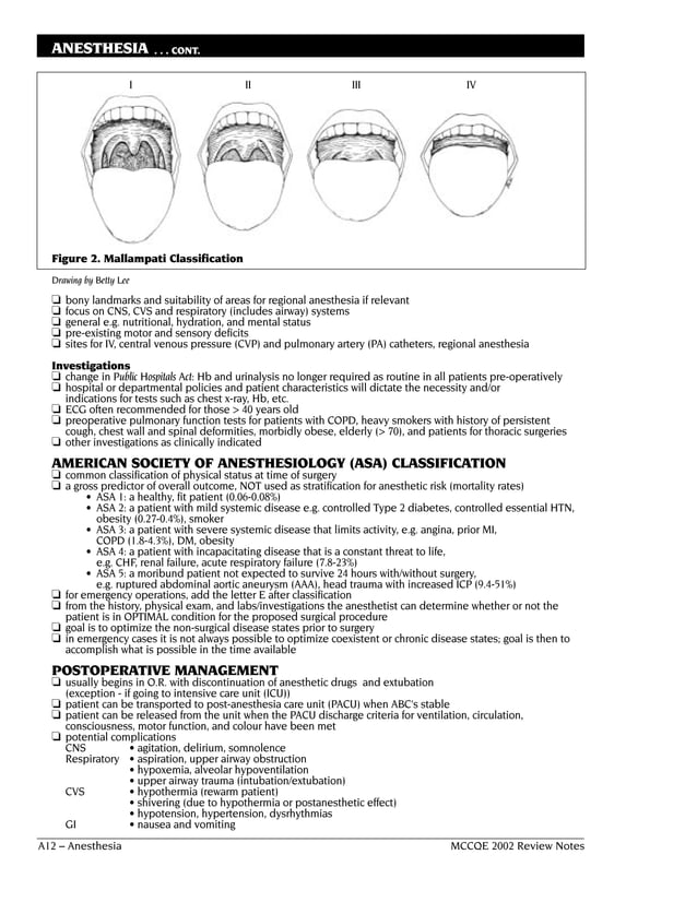 Anesthesia short reference copy | PDF | Ear, Nose and Throat Conditions ...