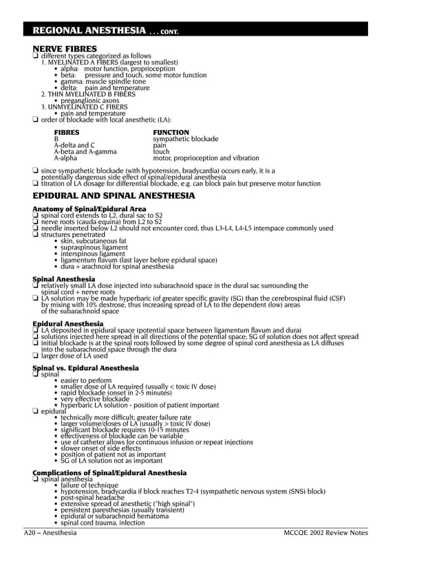Anesthesia short reference copy | PDF | Ear, Nose and Throat Conditions ...