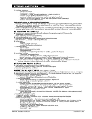 Anesthesia short reference copy | PDF | Ear, Nose and Throat Conditions ...