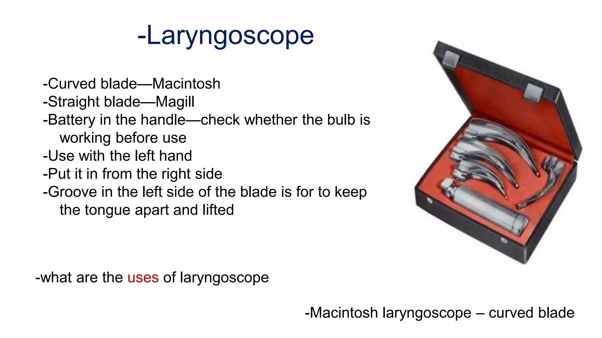 #Anesthesia tools and equipment | PPTX