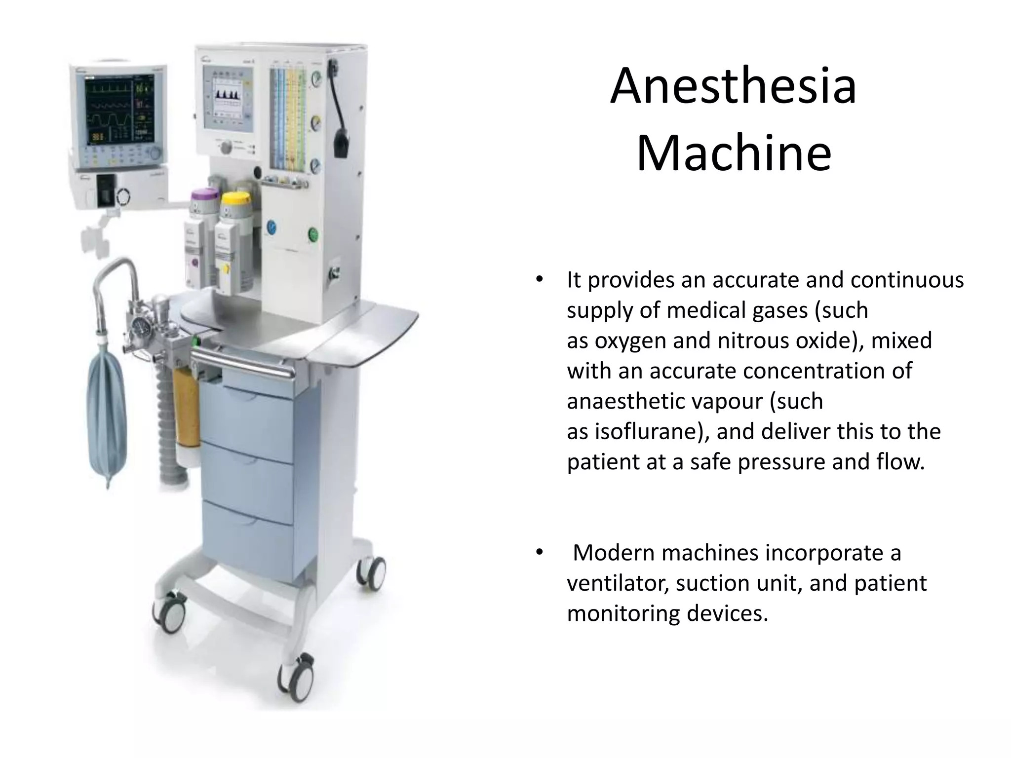 Anesthesia Ventilator | PPTX
