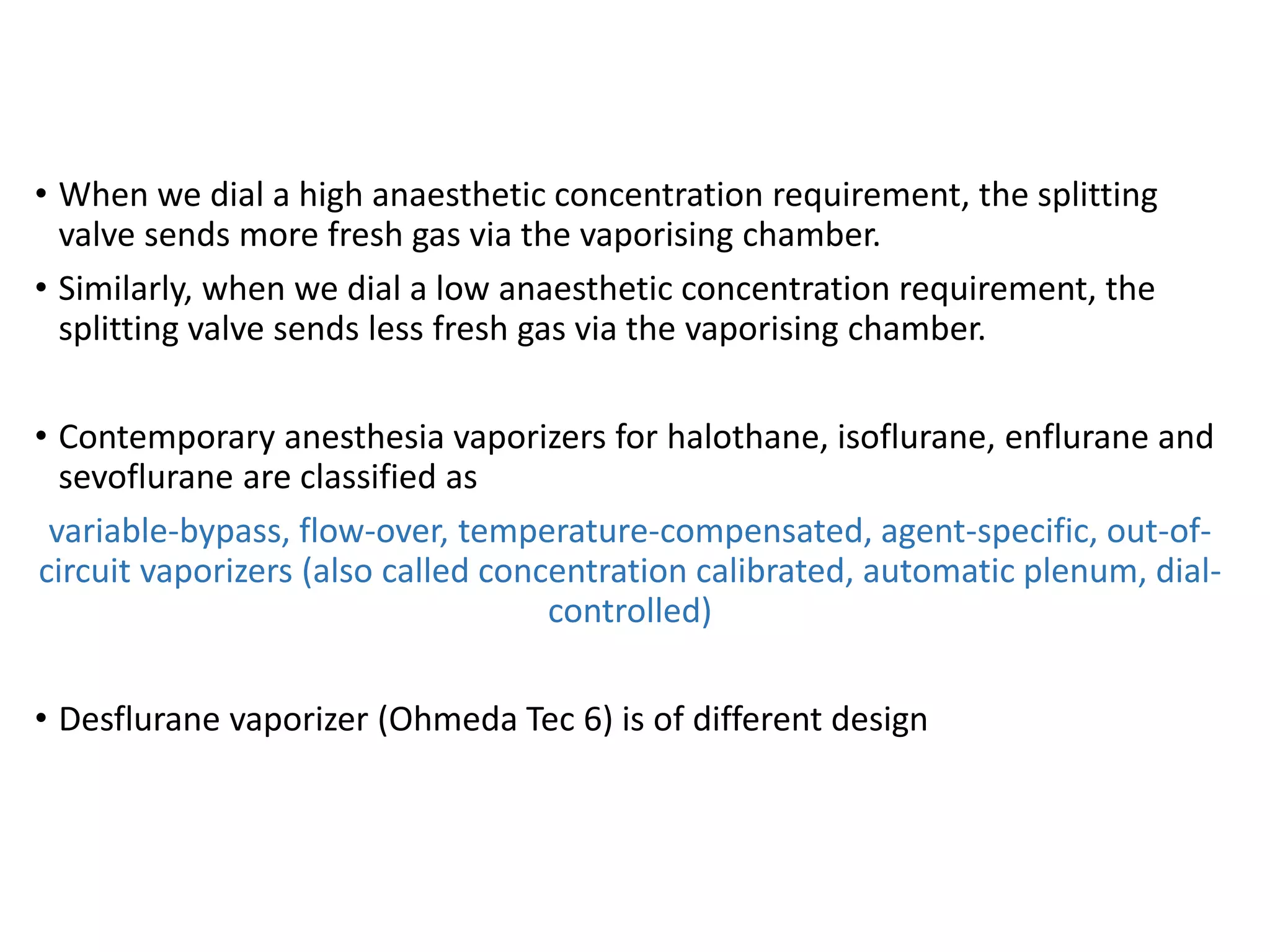 Anesthesia workstation | PPTX