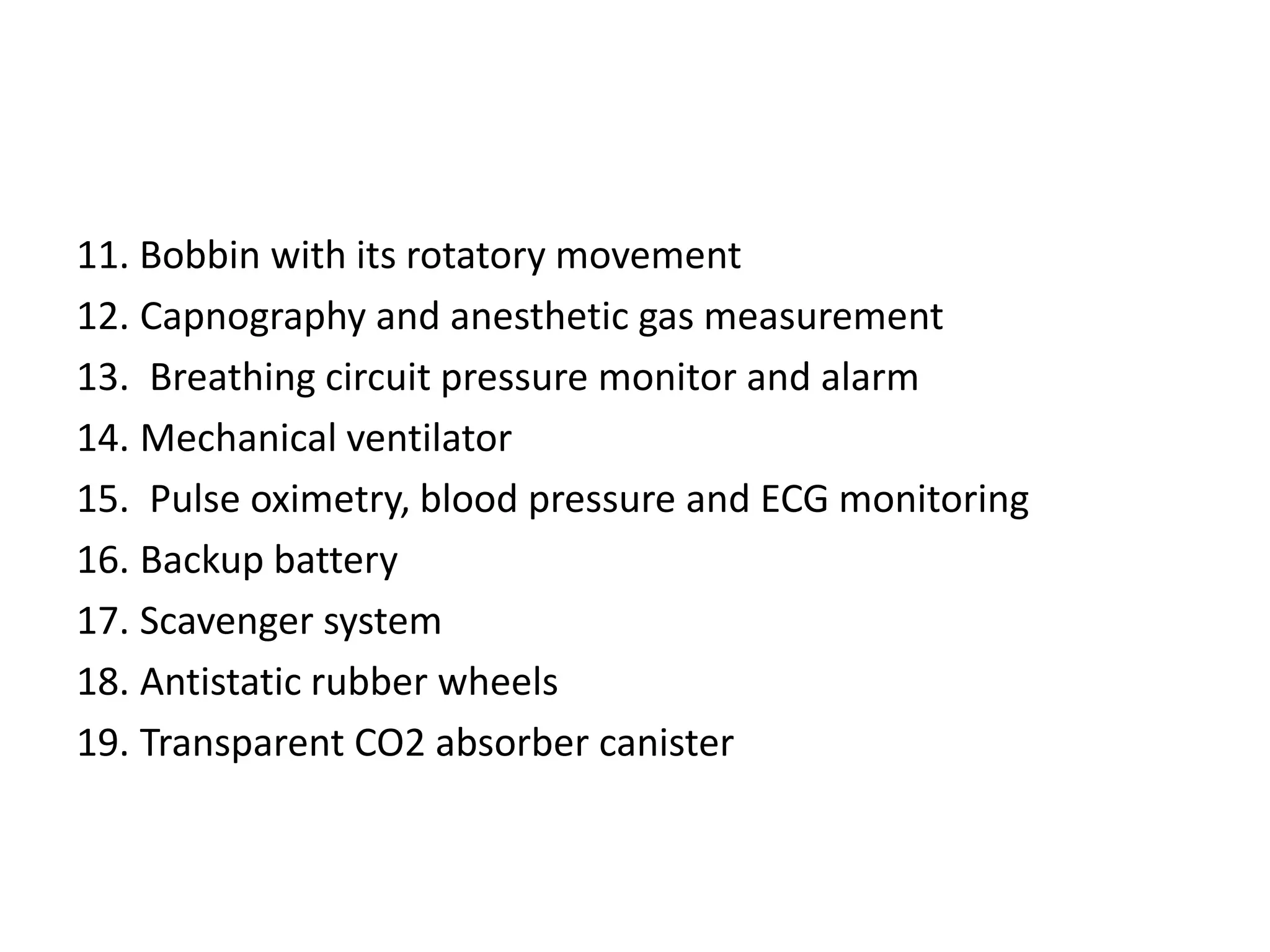 Anesthesia workstation | PPTX