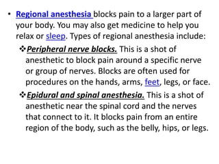 Anesthesiology | PPTX