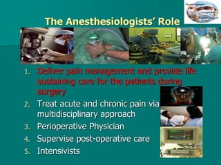 Anesthesiology | PPTX