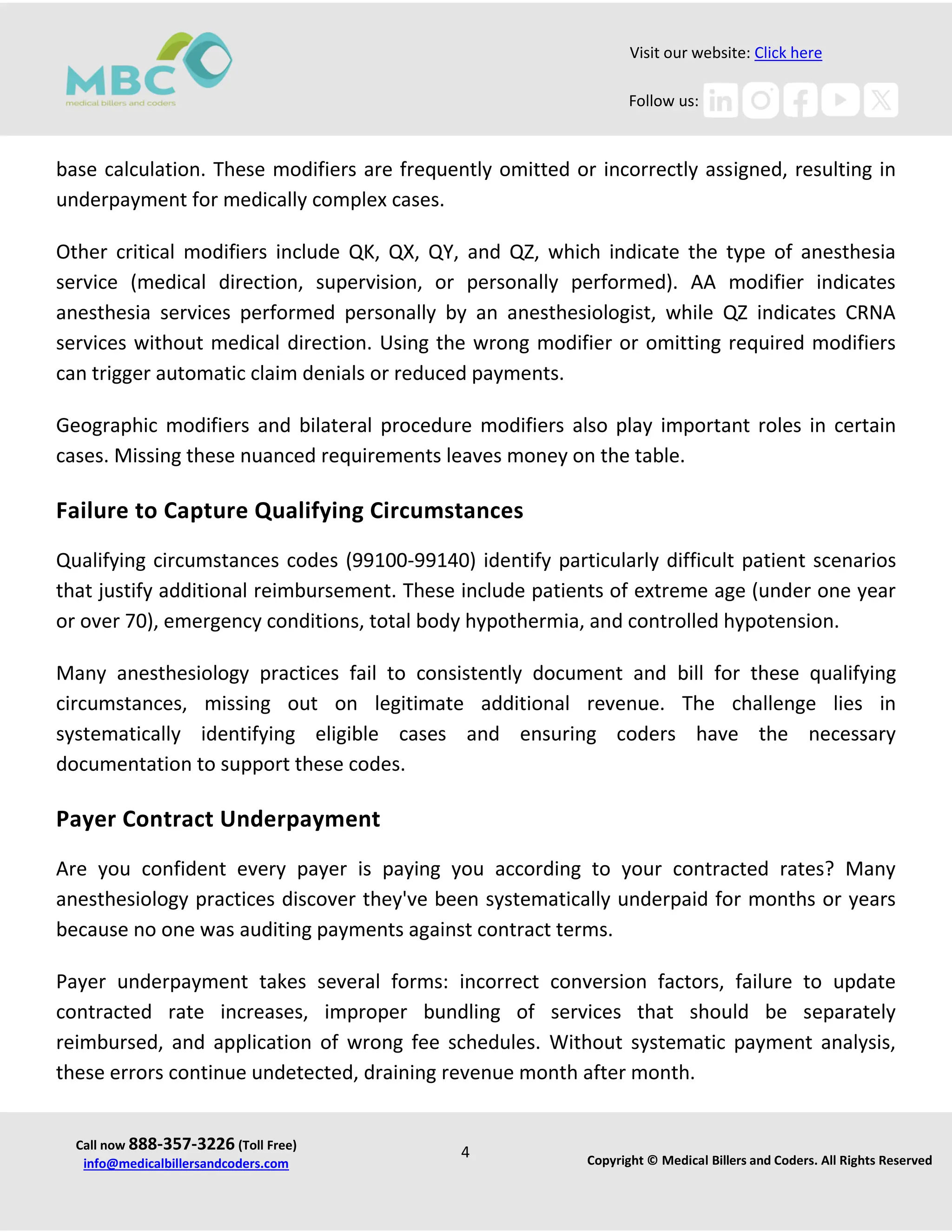 Anesthesiology Billing in Texas: Prevent Underpayment in OR Settings | PDF