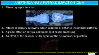 Anesthesiology And Intraoperative Neurophysiological Monitoring | PPTX