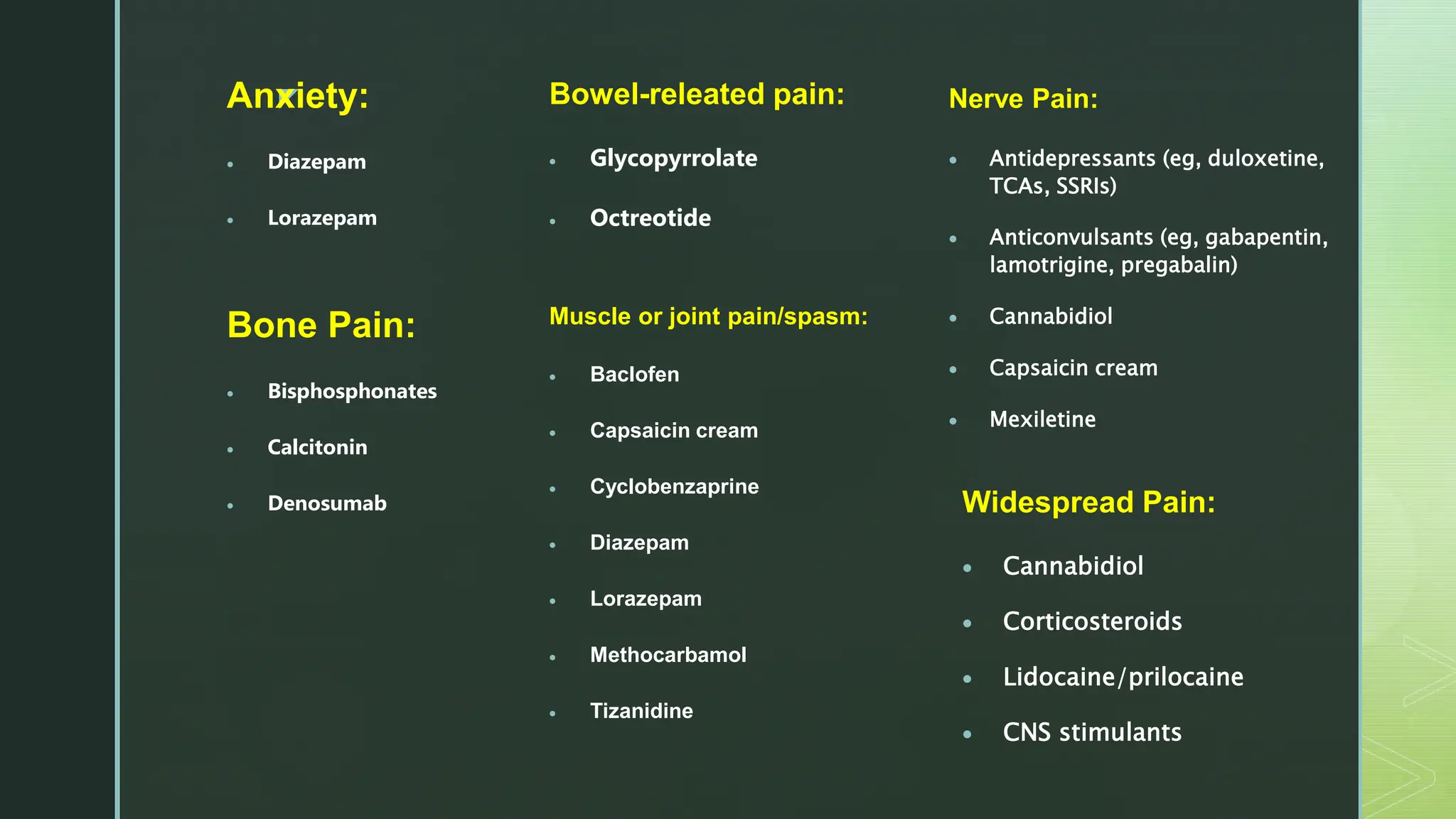Pain Management Presentation | PPTX