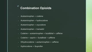 Pain Management Presentation | PPTX