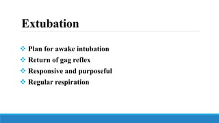 Anesthetic consideration anorectal malformation | PPTX