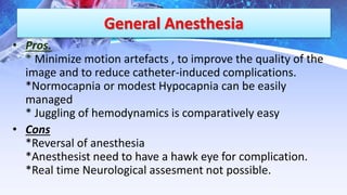 Anesthetic Consideration in neuro interventional procedure.pptx