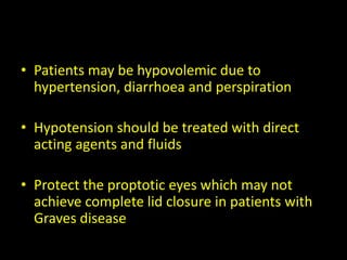 Anesthetic considerations for endocrine diseases – an overview | PPTX