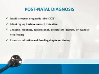 ANESTHETIC MANAGEMENT OF TRACHEOESOPHAGEAL FISTULA by Dr.Sravani ...