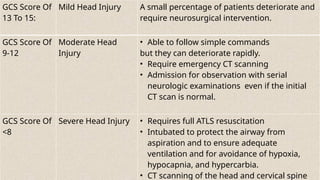 Anesthetic Management of Traumatic Brain Injury | PPTX