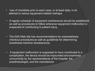 Anesthetic risk, quality improvement and liability | PPTX