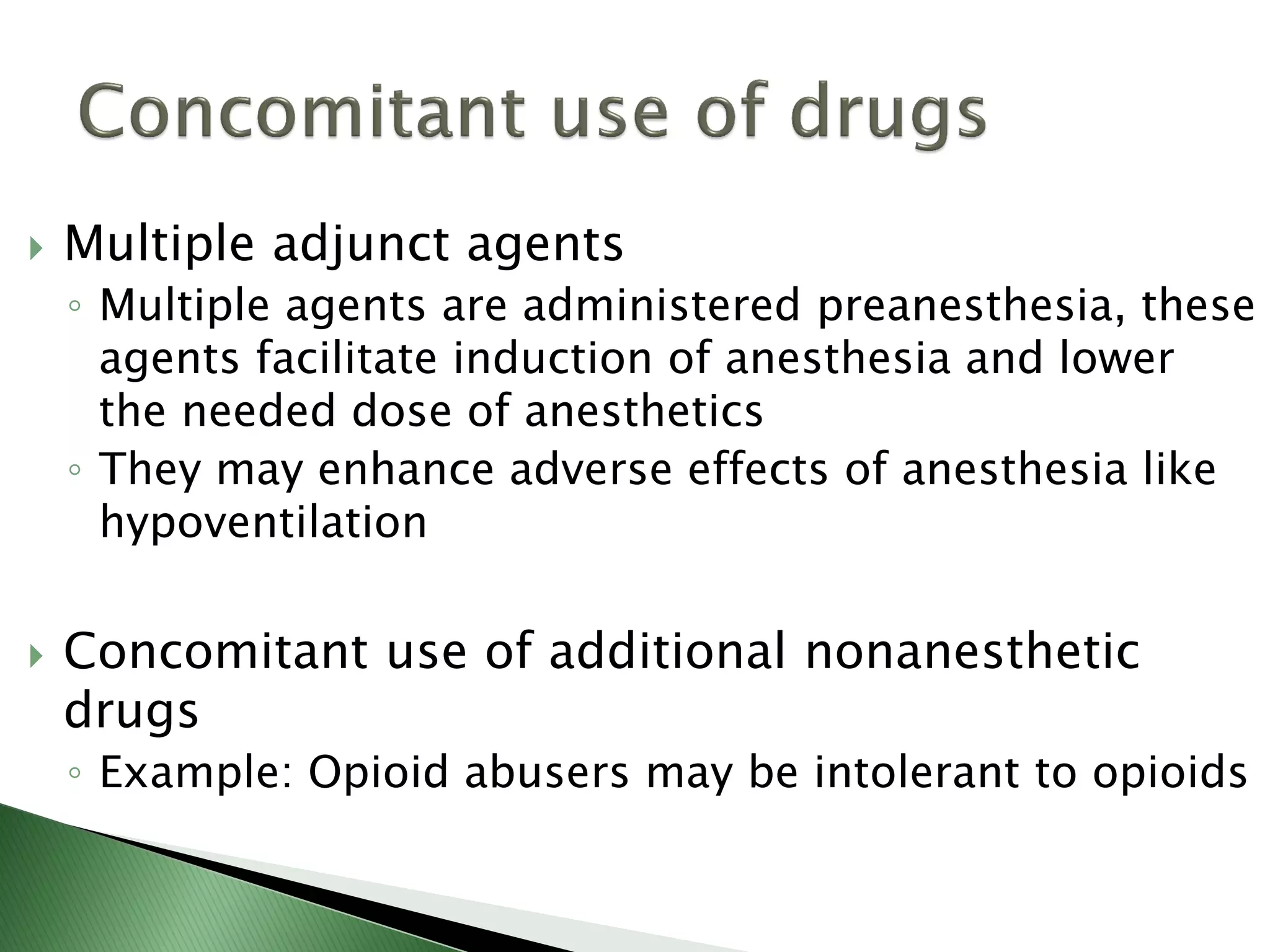 Anesthetics - Pharmacology | PDF
