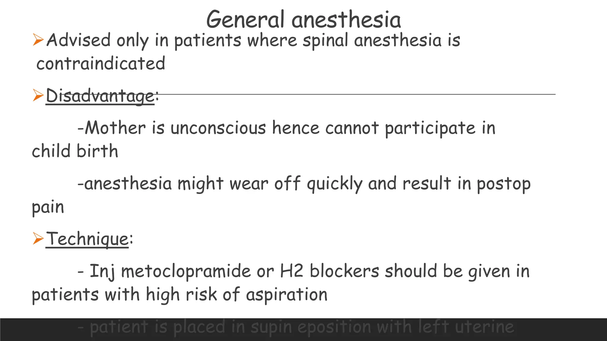 Anesthetics in labor and delivery Neha KJ.pptx | Pregnancy ...