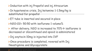 Anesthetics in labor and delivery Neha KJ.pptx | Pregnancy ...