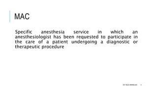 Anesthetic technique | PPTX
