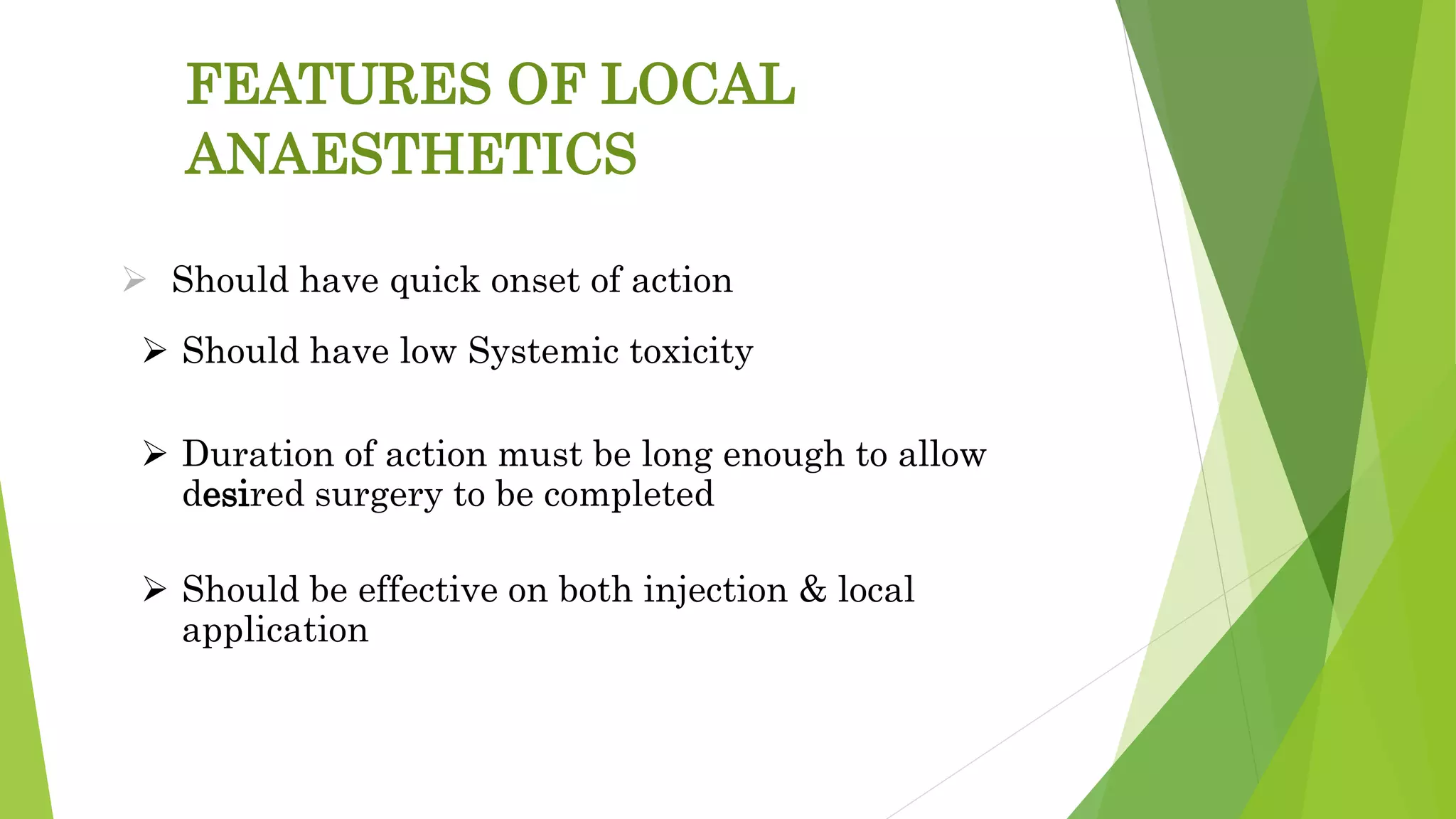 general and local anesthesia | PPTX