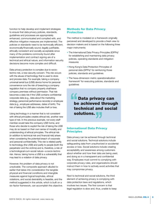 An ethical approach to data privacy protection | PDF