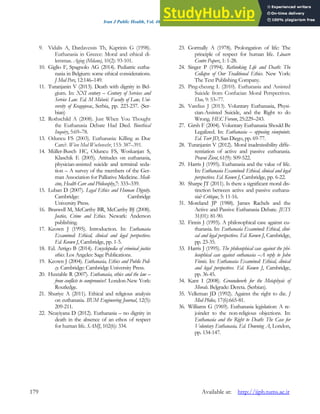 An Ethical Review Of Euthanasia And Physician-Assisted Suicide | PDF ...